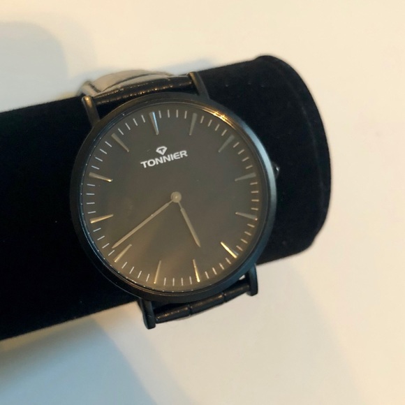 Tonnier | Accessories | Mens Leather Tonnier Watch | Poshmark